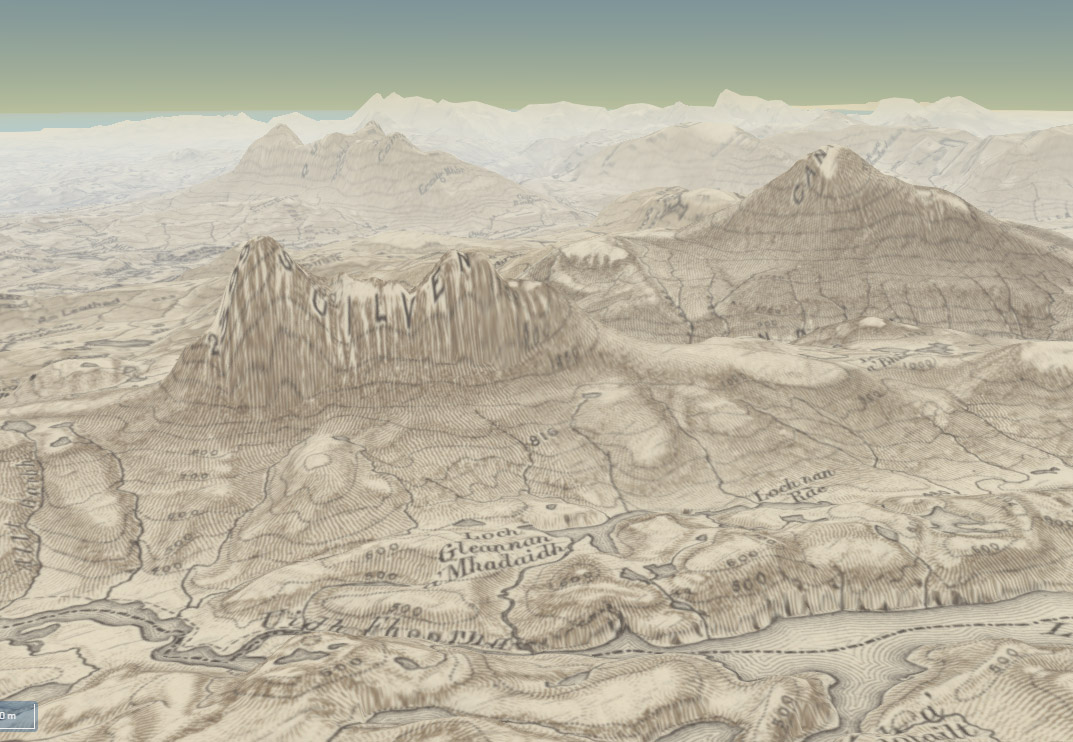 Scotland from above – our 3D map viewer with new vertical exaggeration ...